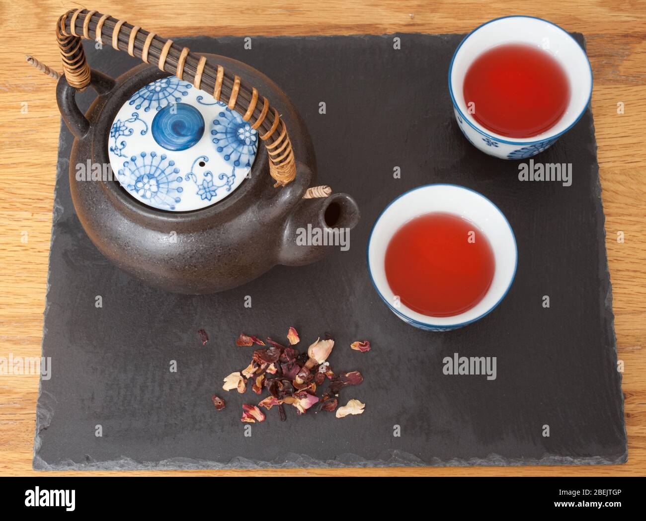 2 tea cups table hi-res stock photography and images - Alamy