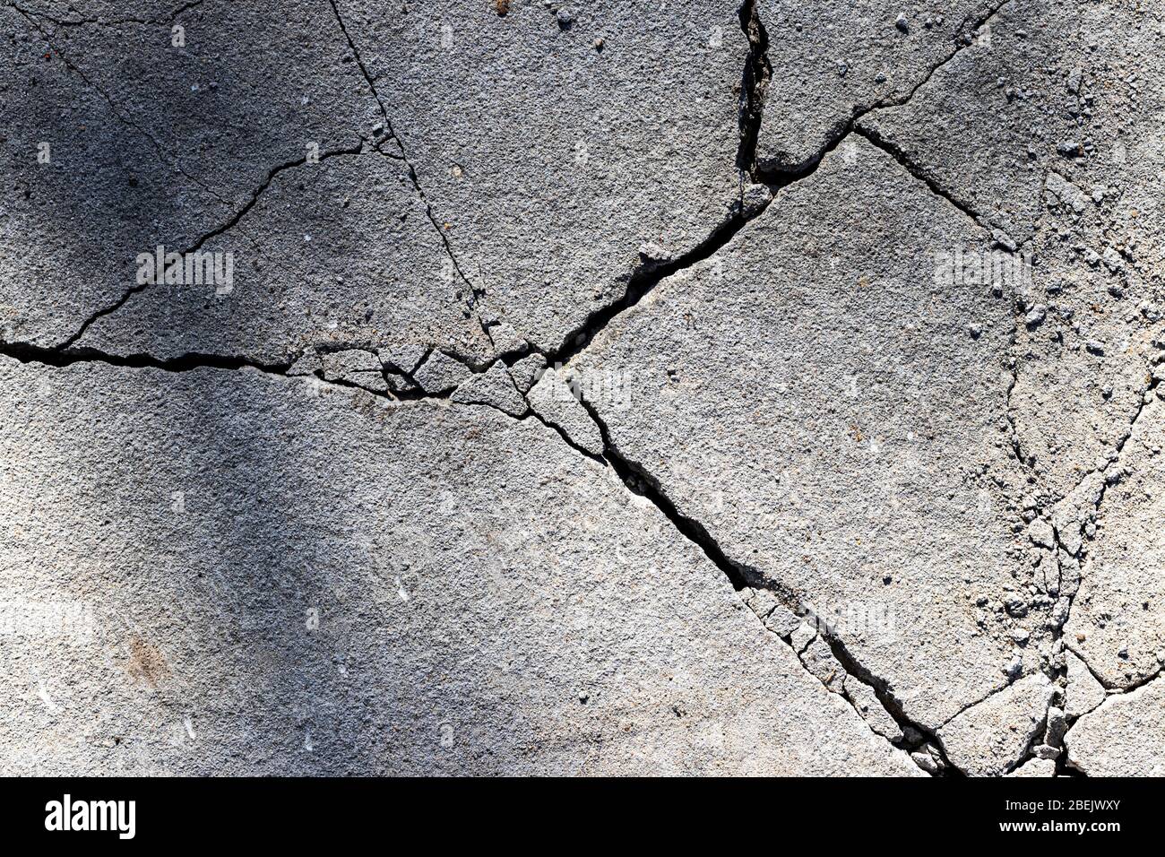 Texture of a concrete wall with a crack. Abstract background for design ...