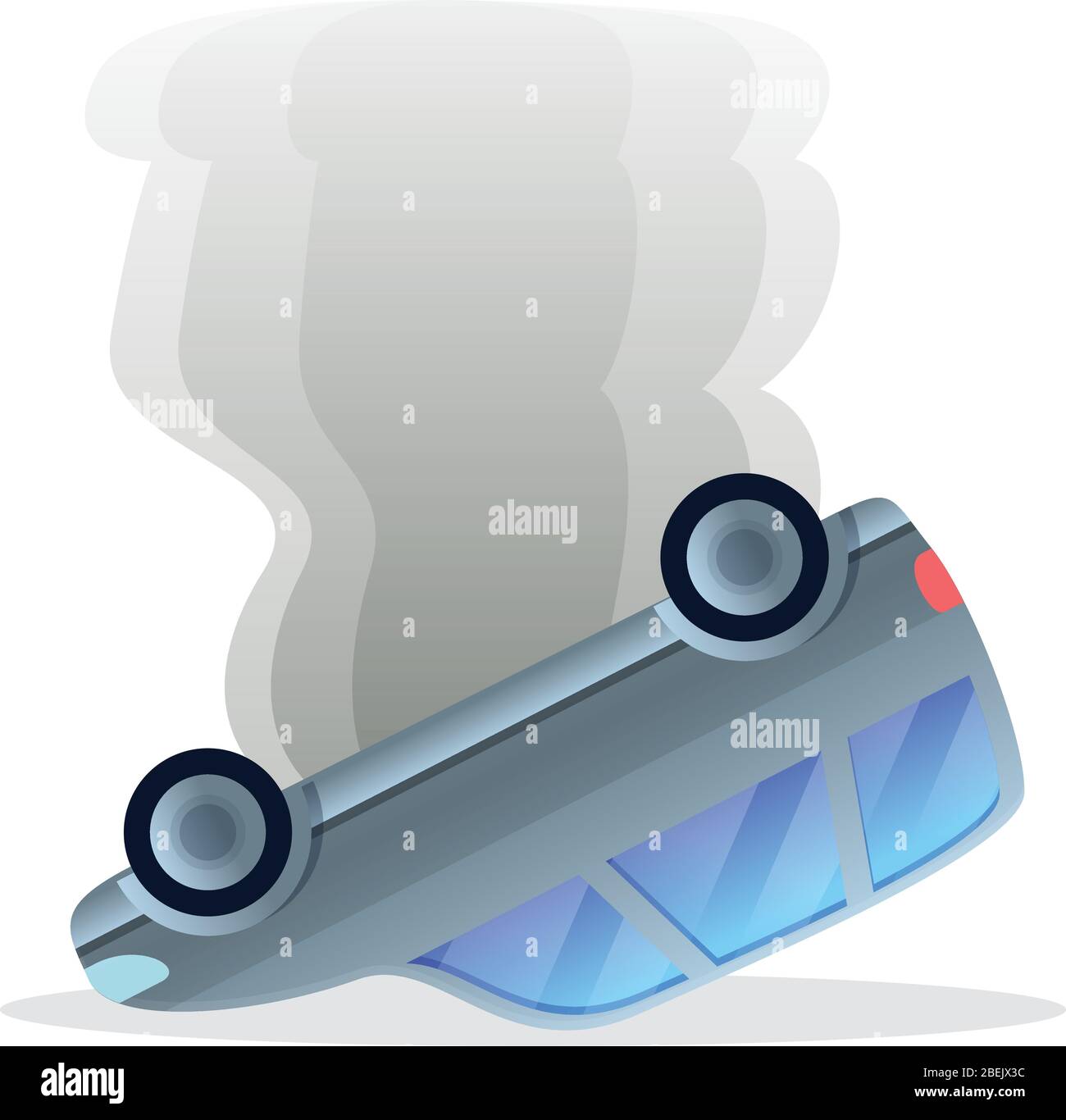 Racing collision Stock Vector Images - Alamy