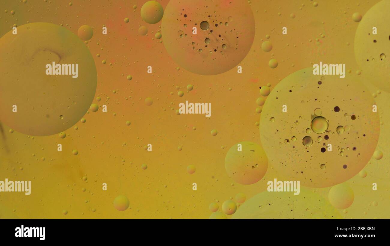 Fantastic structure of colorful bubbles. Chaotic motion. Abstract ...