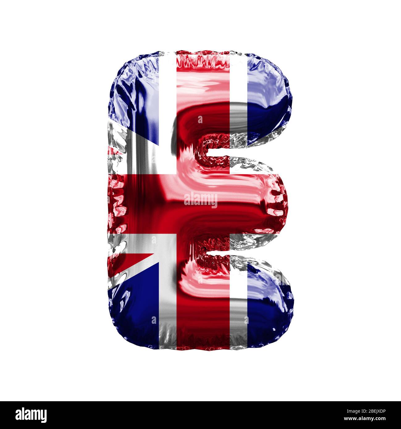 British union jack font Cut Out Stock Images & Pictures - Alamy