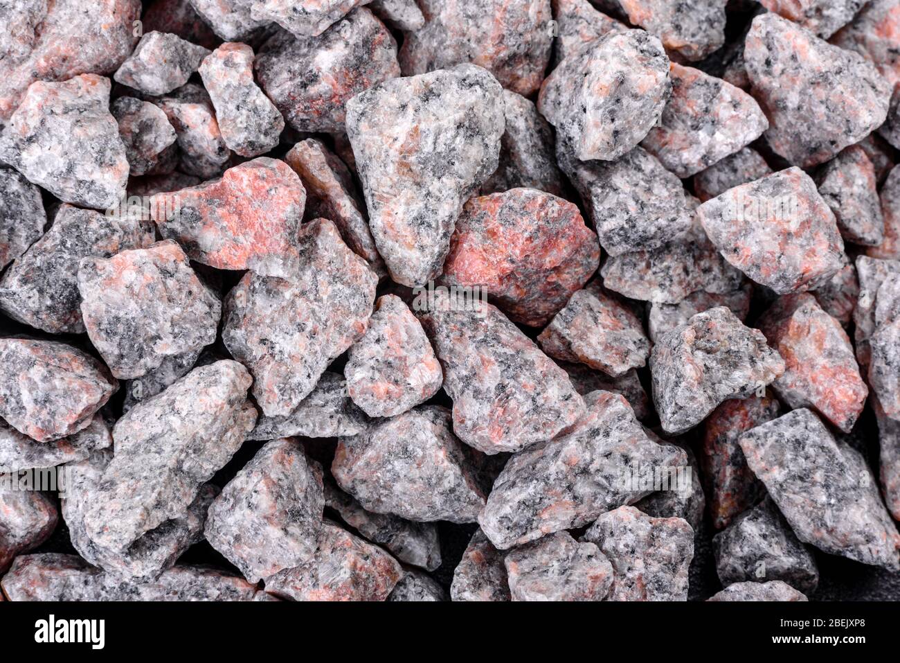 Crushed stone abstract textured background. Building material ...