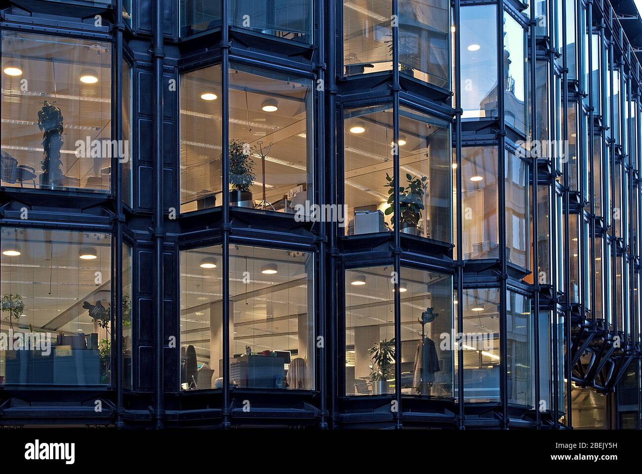 1980s Architecture Protruding Windows Bays Lights Bracken House, 1 ...