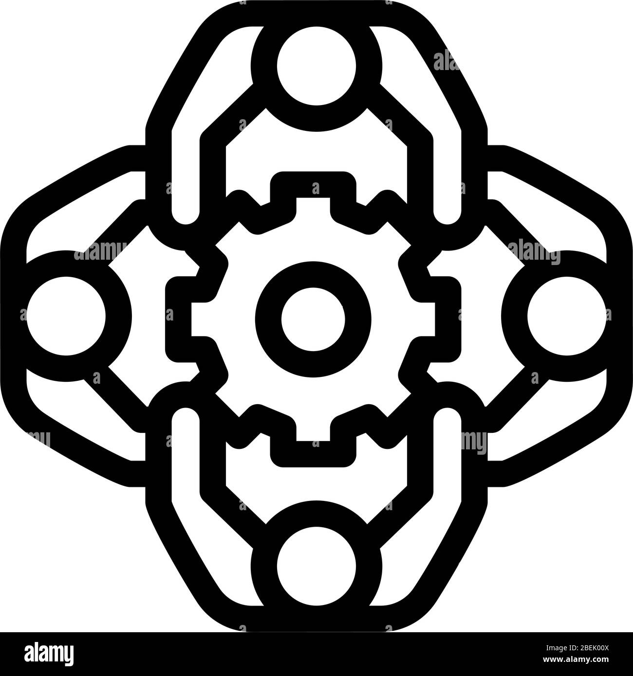 Solution illustrations Black and White Stock Photos & Images - Alamy