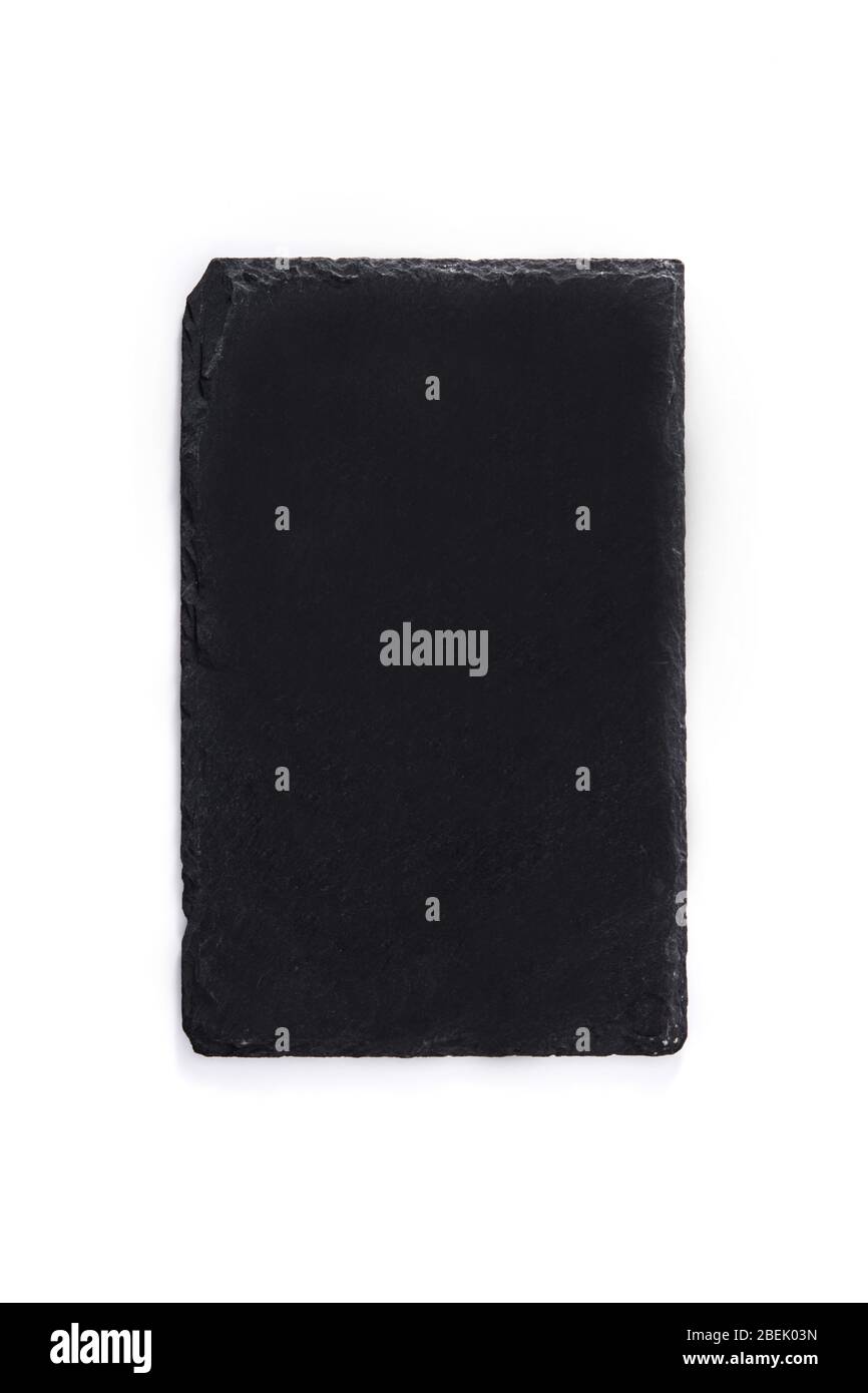 Black slate plate hi-res stock photography and images - Alamy
