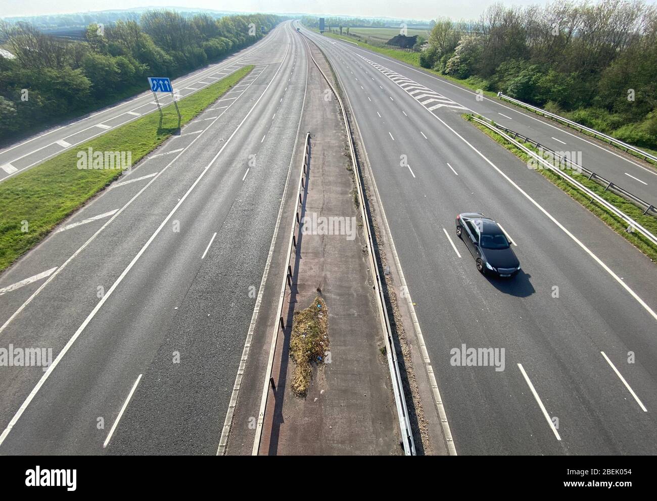 Empty motorway hi-res stock photography and images - Alamy