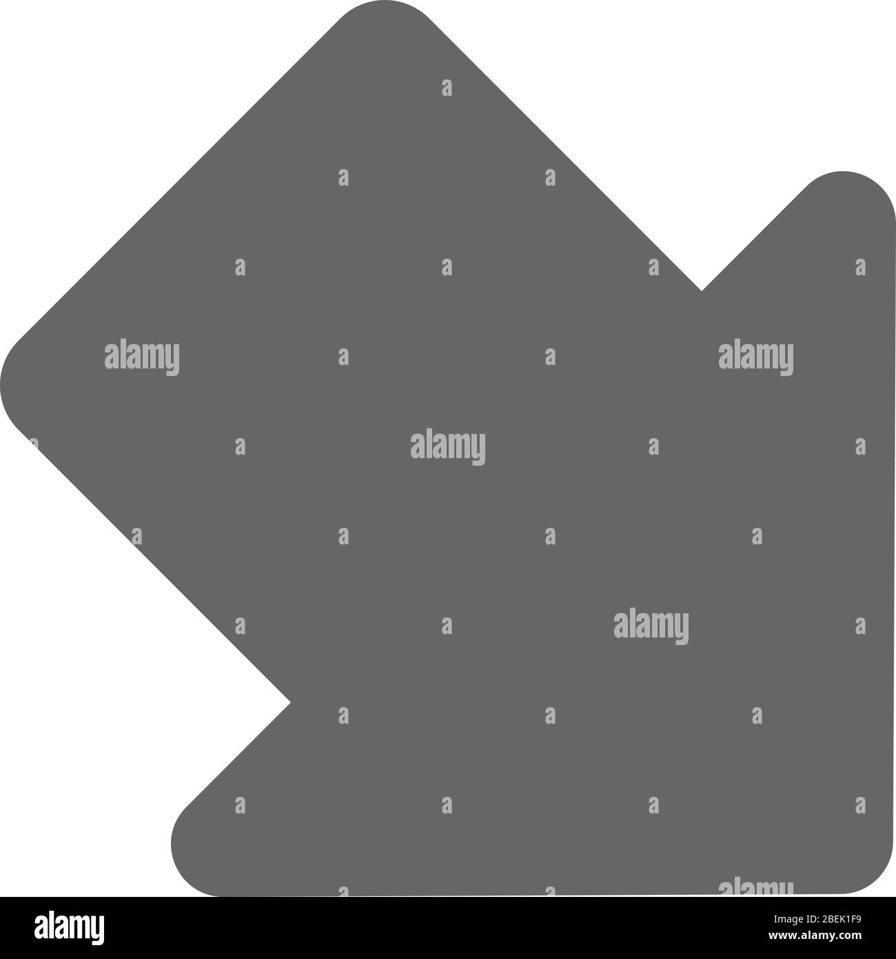 Pointer, arrow in modern flat style. Arrow button isolated on white background. Symbol for web ...