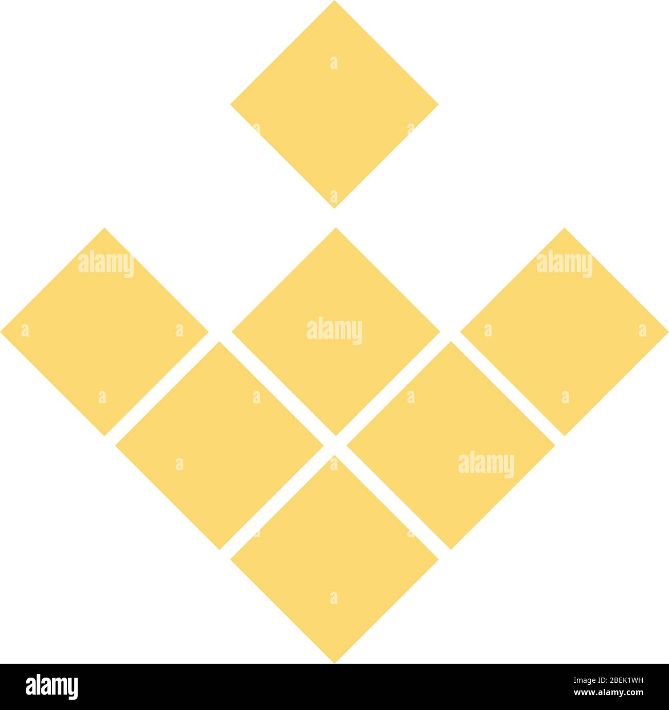 Pointer, arrow in modern flat style. Arrow button isolated on white ...