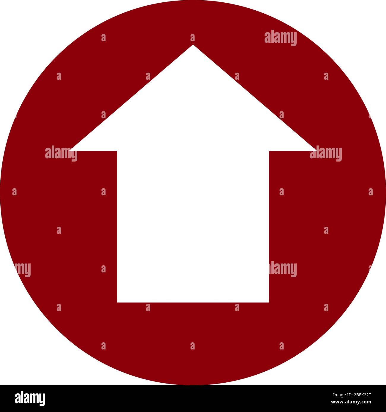 Pointer, arrow in modern flat style. Arrow button isolated on white background. Symbol for web ...