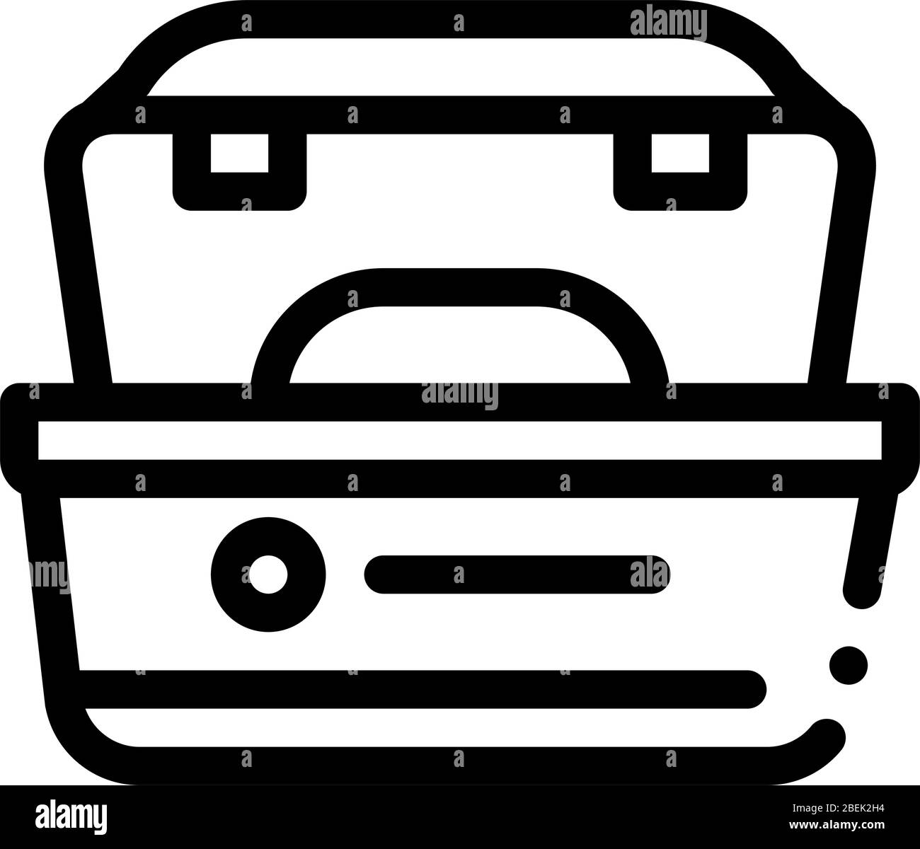 boxes trays icon vector outline illustration Stock Vector Image & Art ...