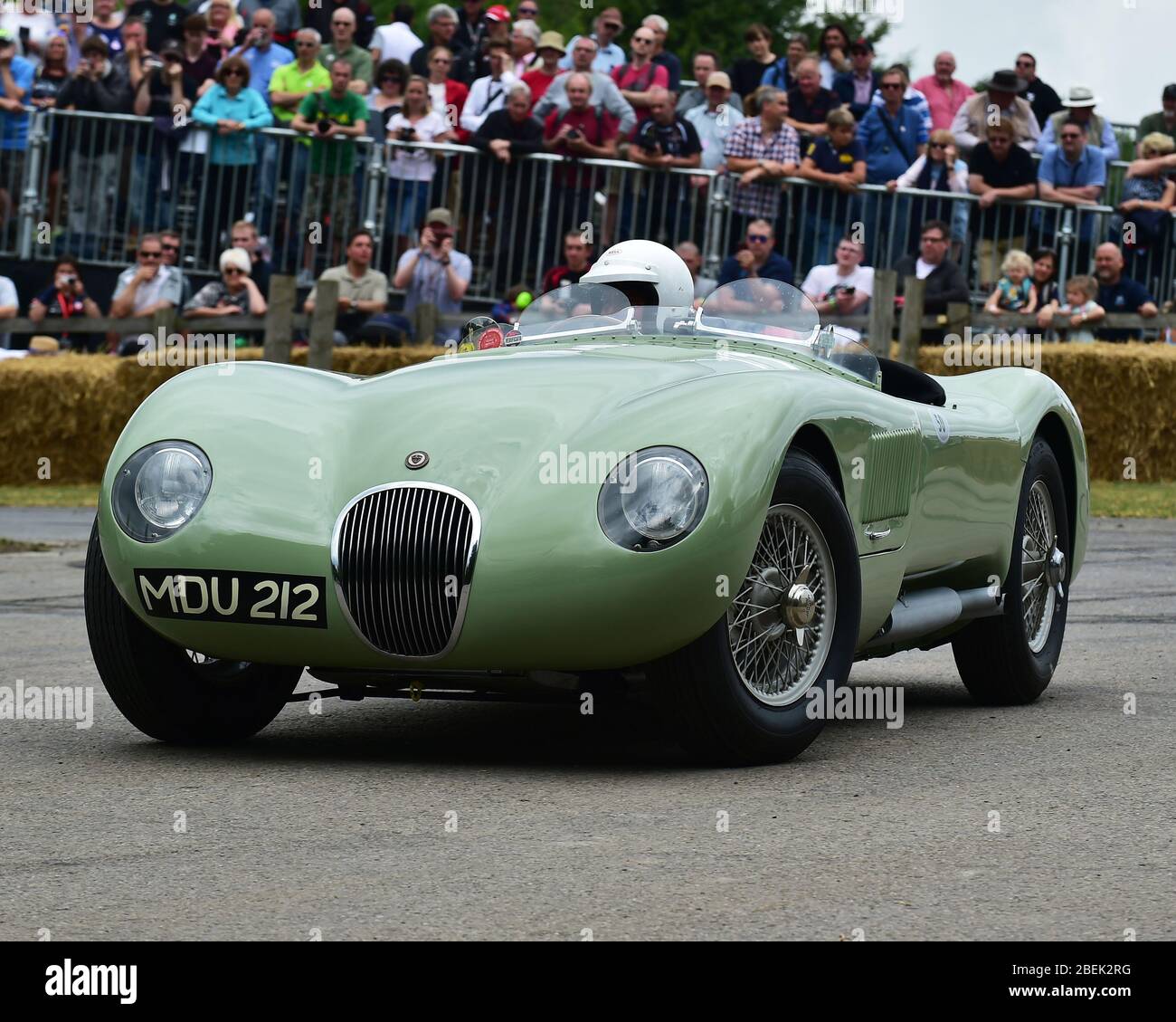 Vernon MacKenzie, Jaguar C-Type, Goodwood Festival of Speed, 2017 ...
