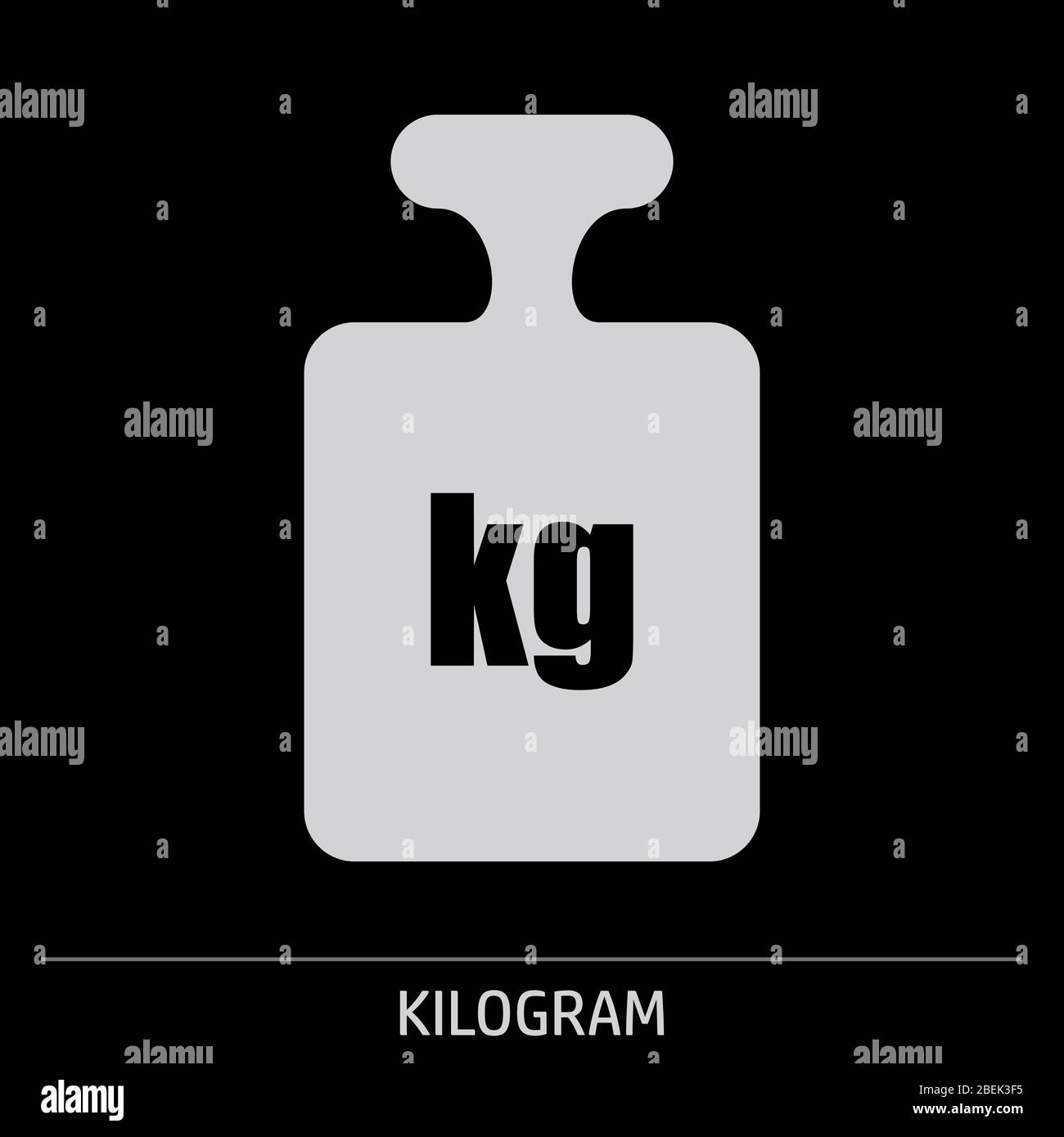 Weight kilogram icon Stock Vector Image & Art - Alamy