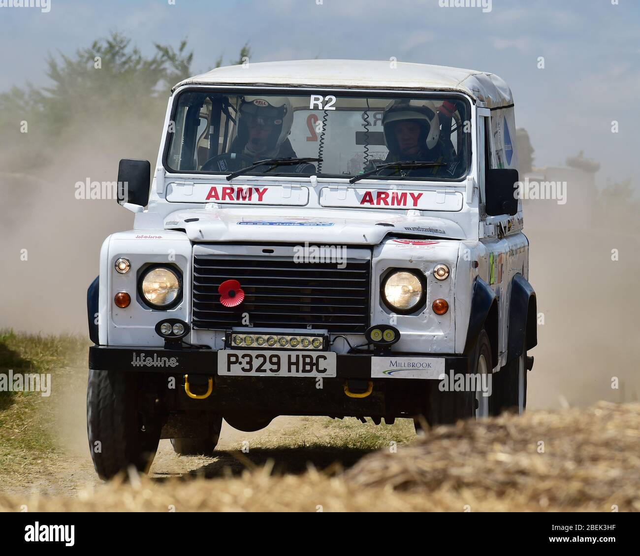 Armed Forces Rally Team, Land Rover Wolf XD, Forest Rally Stage ...