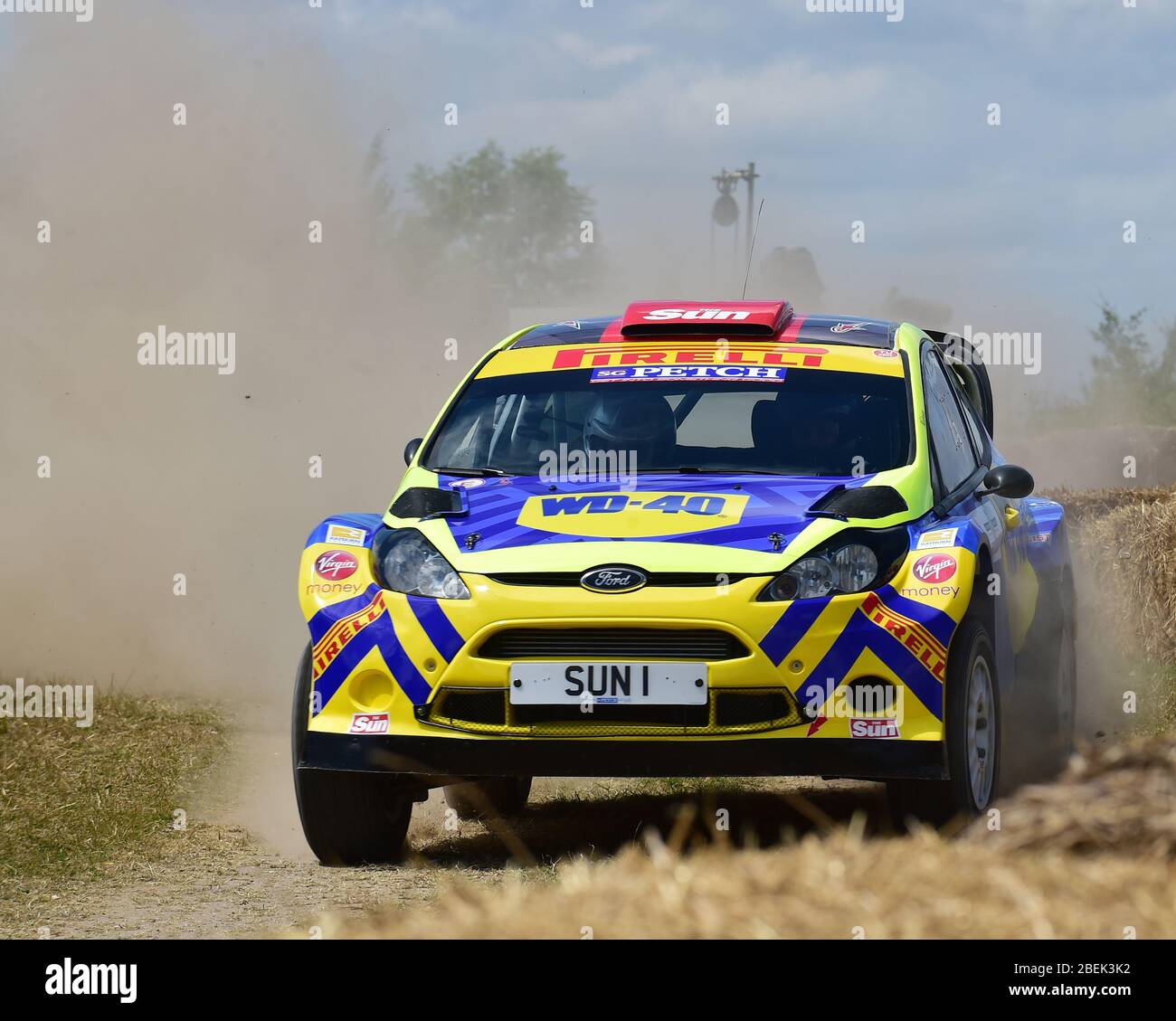 Steve Petch, Ford Fiesta R5, Forest Rally Stage, Goodwood Festival of ...