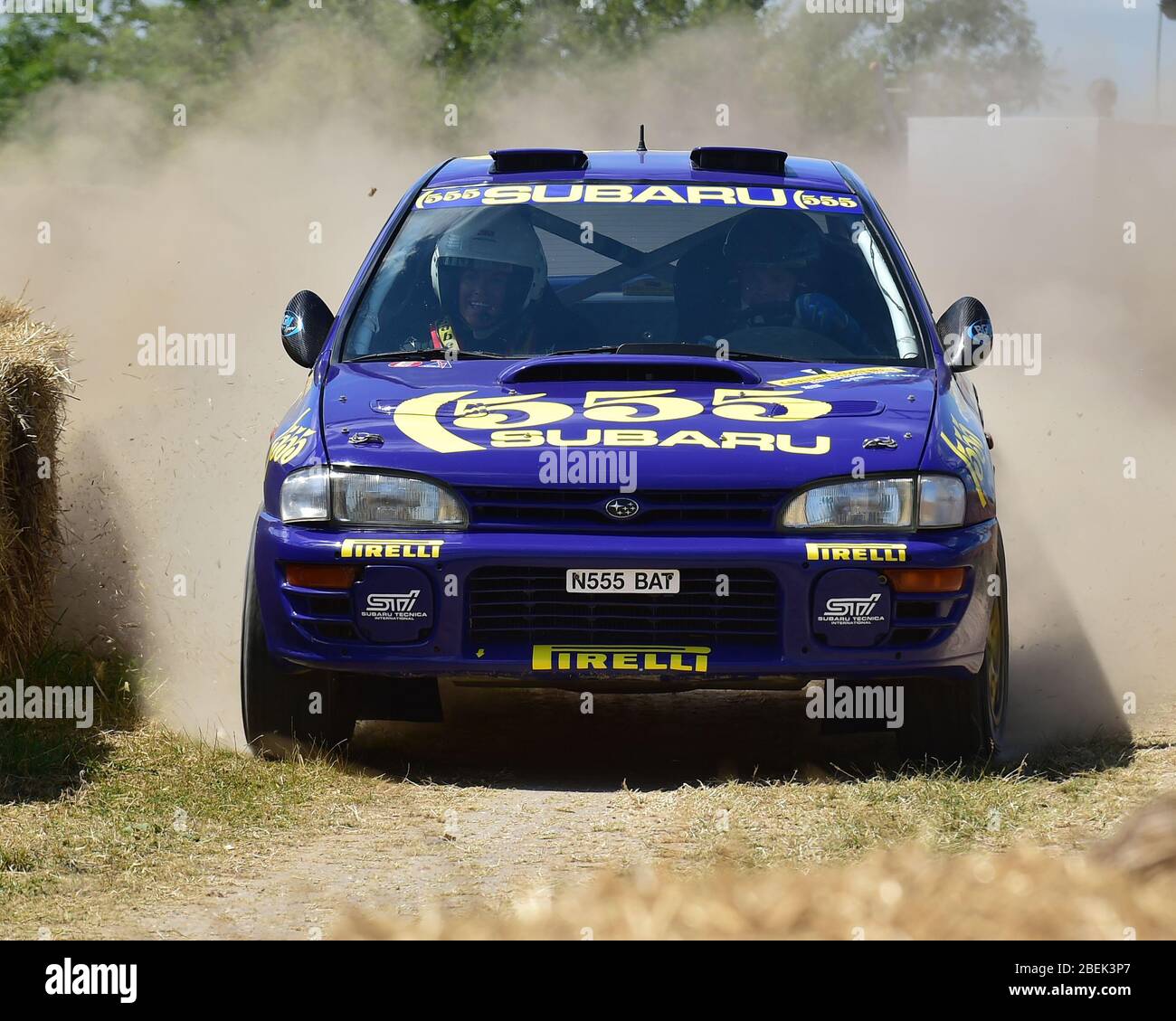 Ryan Champion, Subaru Impreza 555, Forest Rally Stage, Goodwood ...