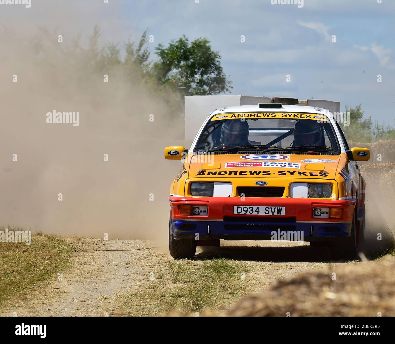 Jason Lepley, Ford Sierra RS Cosworth, Forest Rally Stage, Goodwood ...