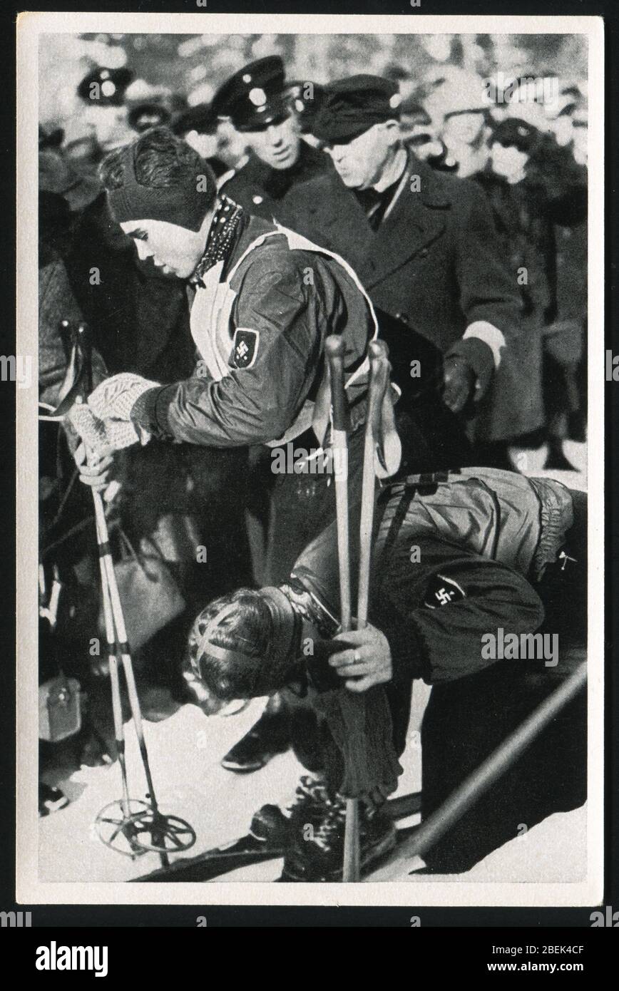 KALININGRAD, 10 APRIL 2020: postcard printed by GERMANY shows the ...