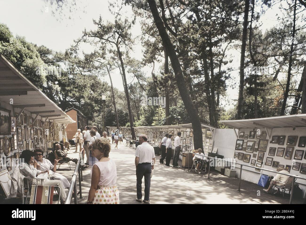 Pine Walk Art Exhibition, Pine Walk, Lower Gardens, Bournemouth, Dorset ...