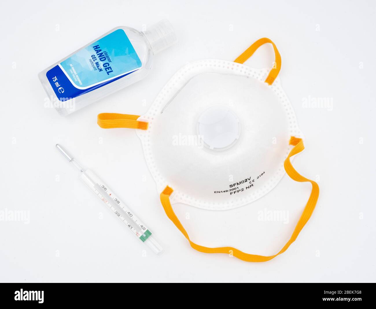 Gear used for COVID-19 SARS-CoV-2 Coronavirus prevention - FFP2 N95 ...