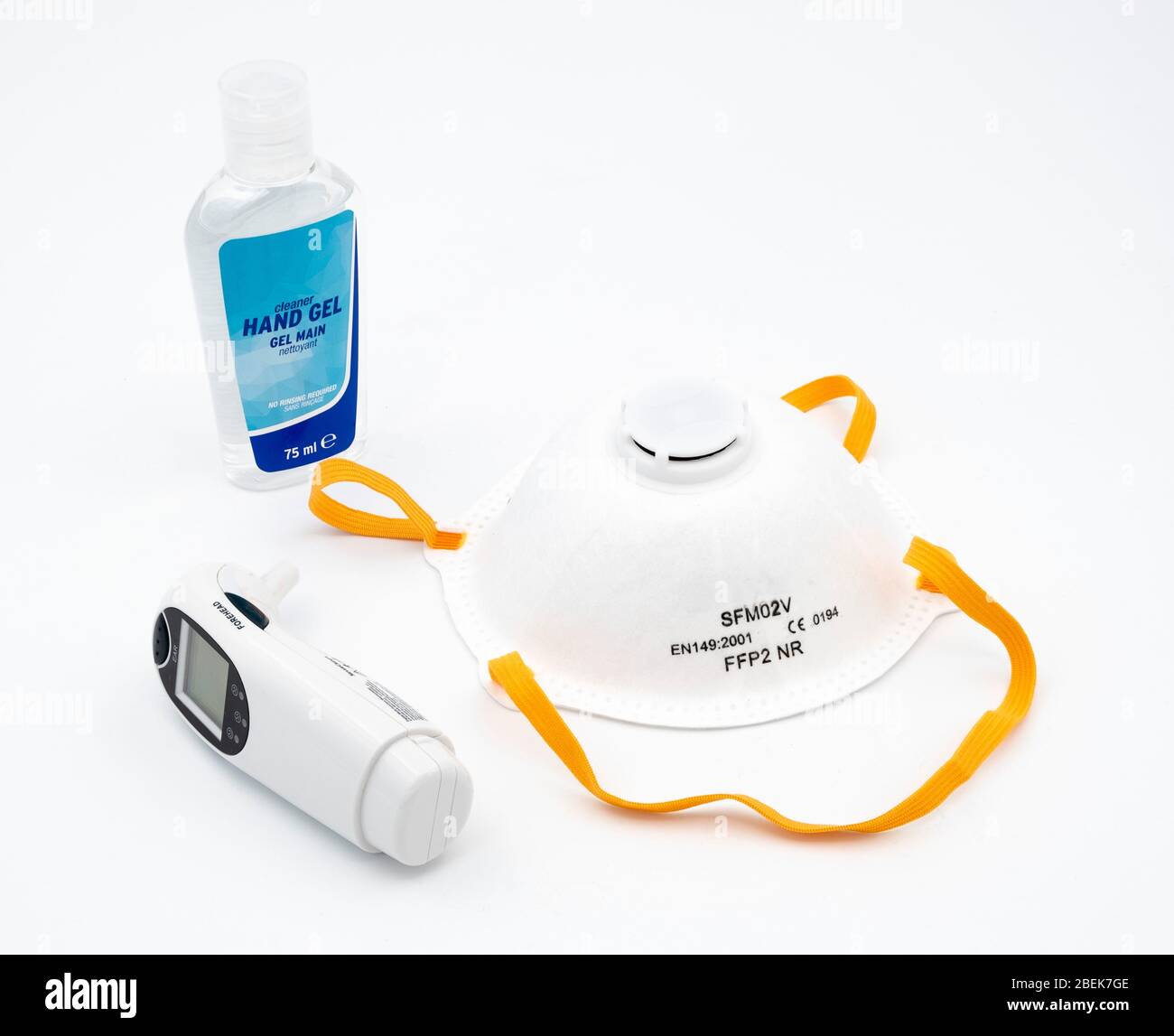 Gear used for COVID-19 SARS-CoV-2 Coronavirus prevention - FFP2 N95 ...