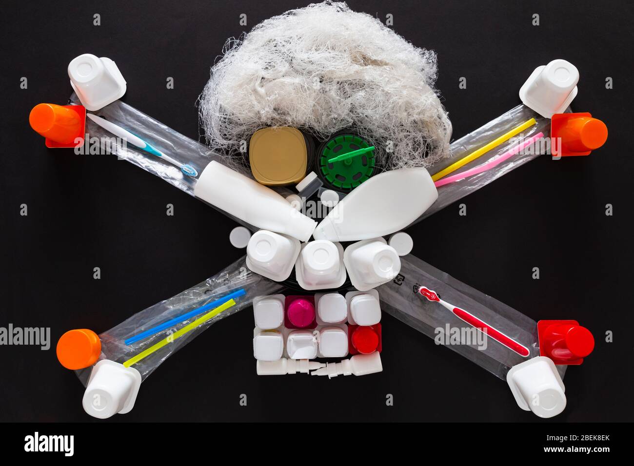 Human skull top view hi-res stock photography and images - Alamy
