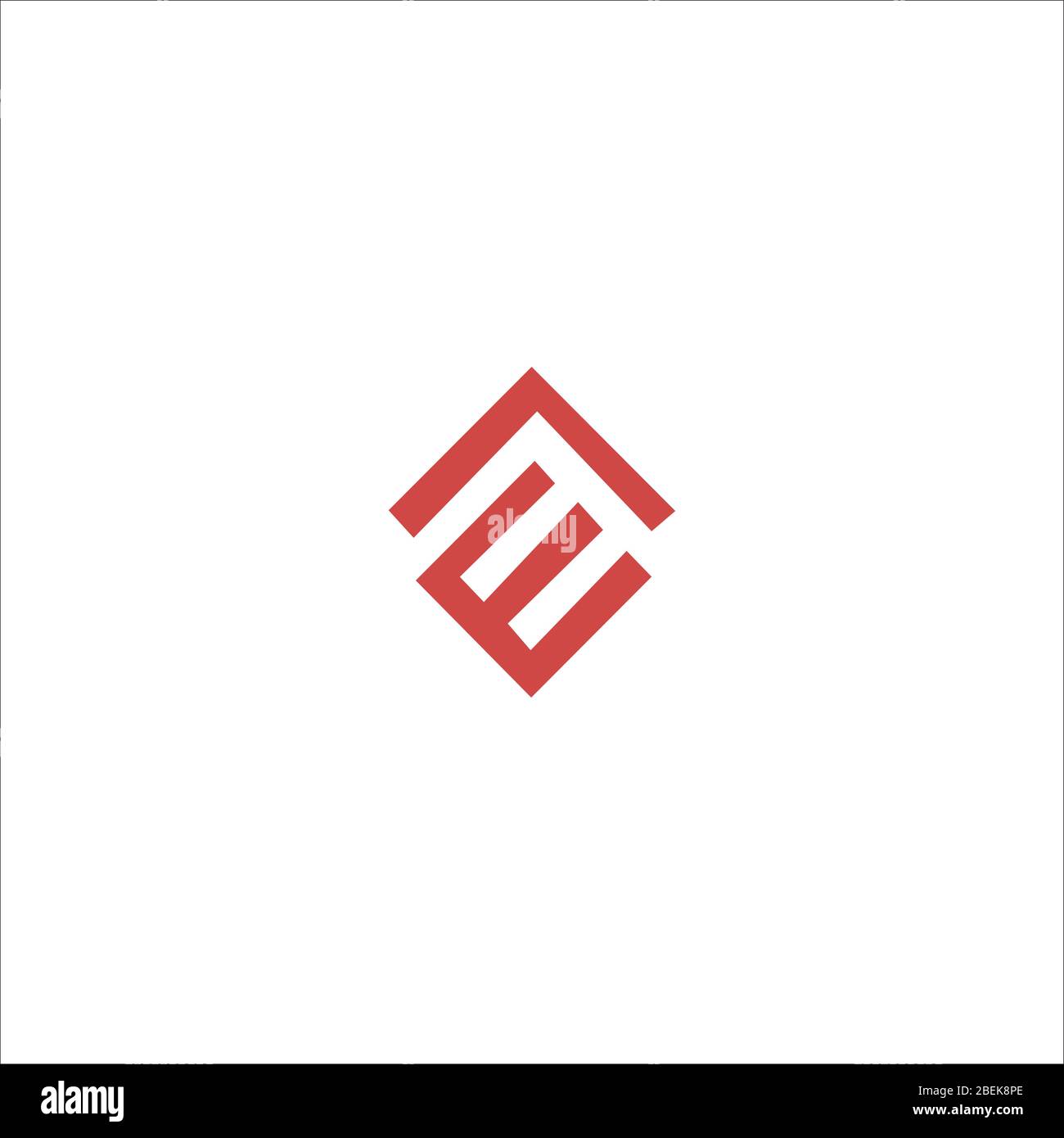 Initial letter ee logo or e logo vector design template Stock Vector ...