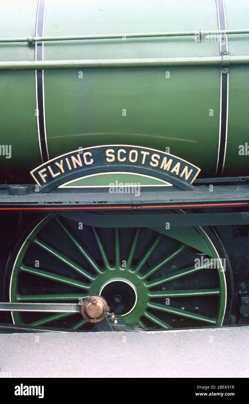 Detail of name plate on steam engine hi-res stock photography and ...