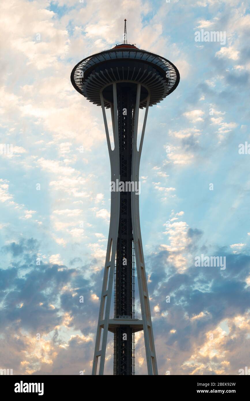 Seattle, Washington, United States - A view of the structure of the ...
