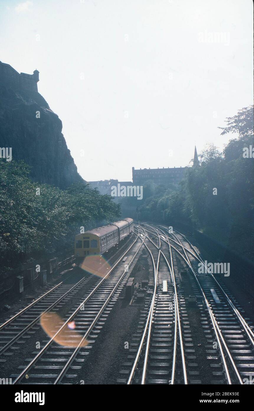 1970s train uk hi-res stock photography and images - Alamy