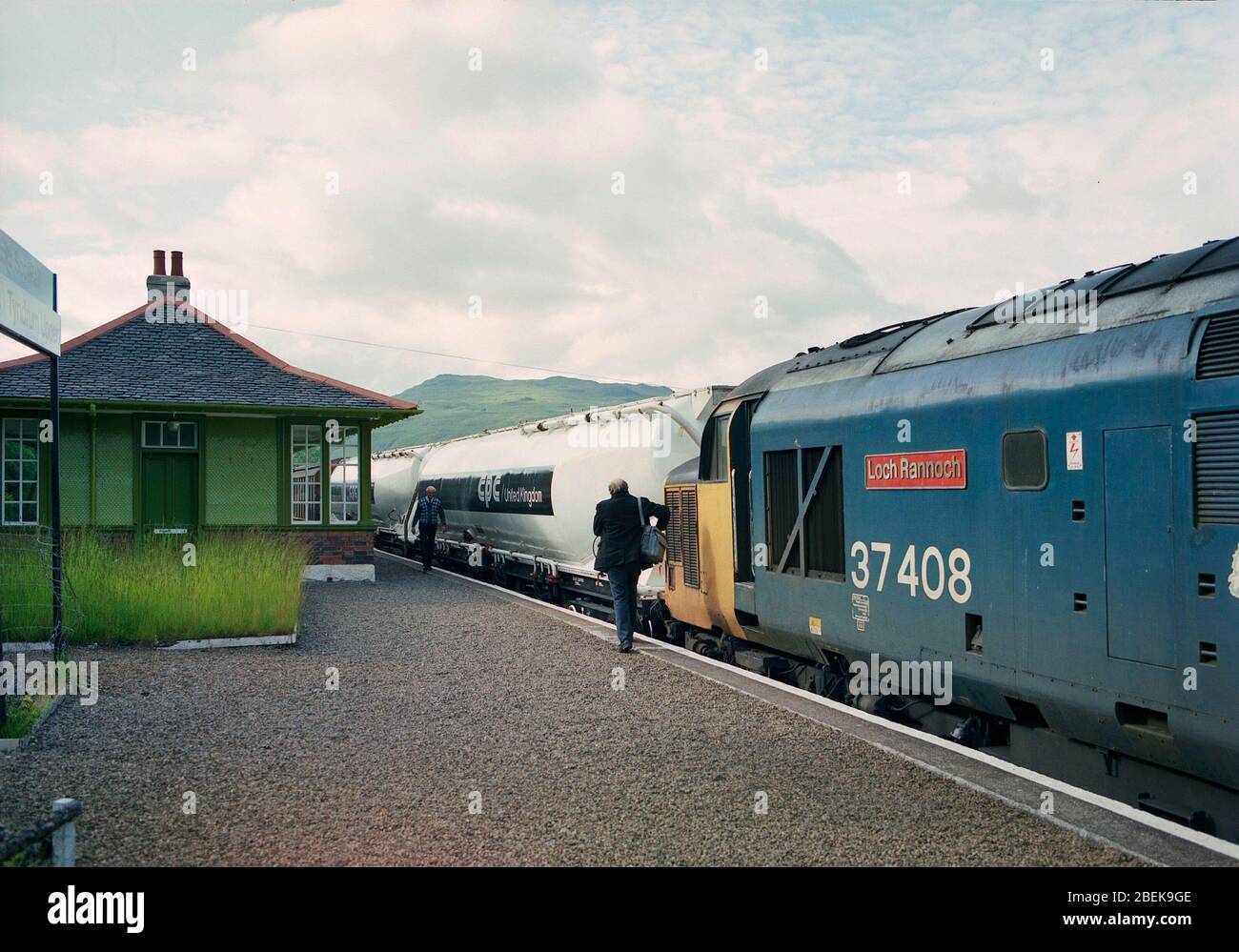 1987 Freight transportation on the West Highland Railway, Scottish ...