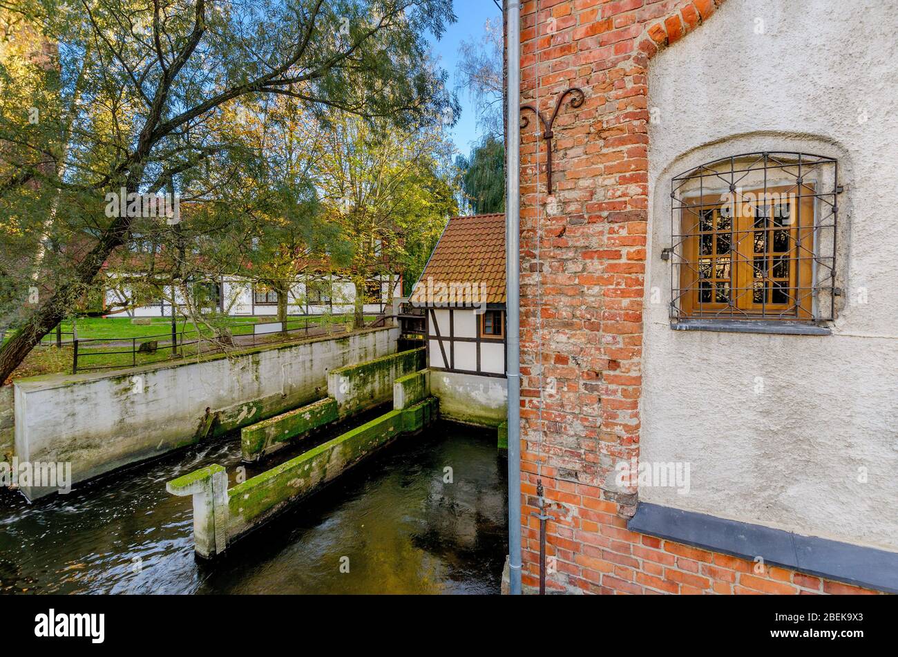 Slupsk, Pomerania province, Poland. The Castle Mill Stock Photo - Alamy