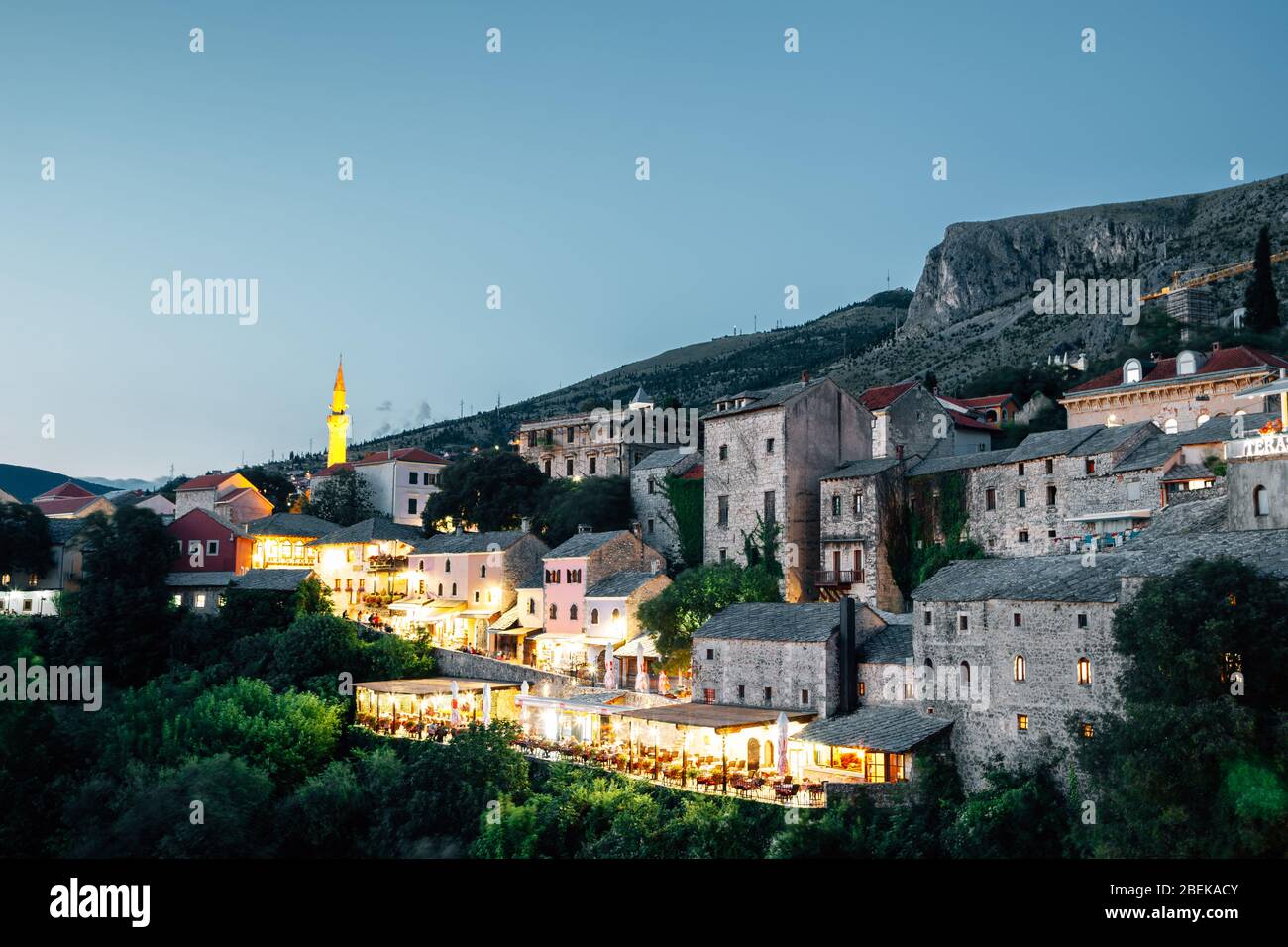 Mostar night hi-res stock photography and images - Alamy