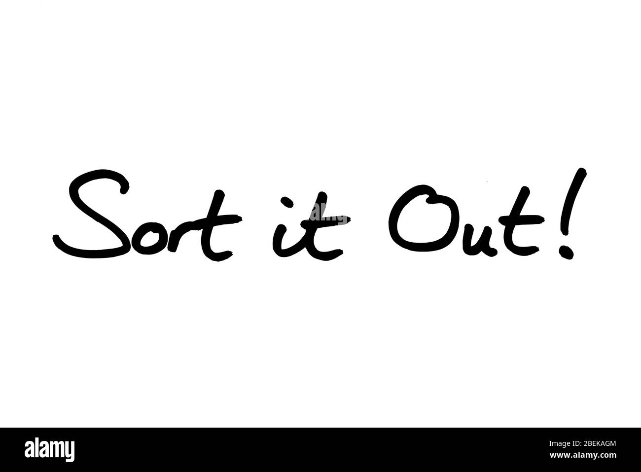 Sort out problem hi-res stock photography and images - Alamy