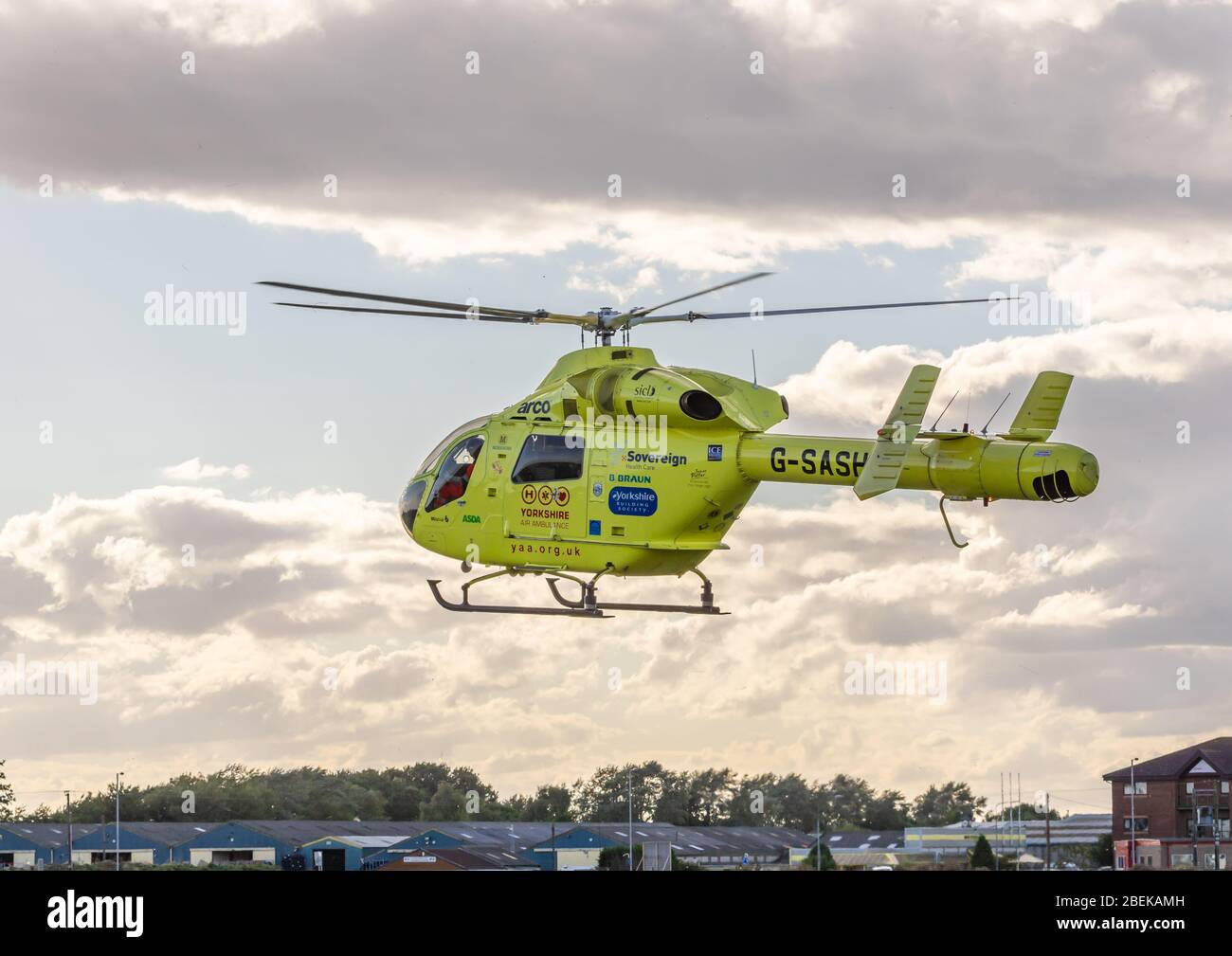 Yorkshire air ambulance hi-res stock photography and images - Alamy