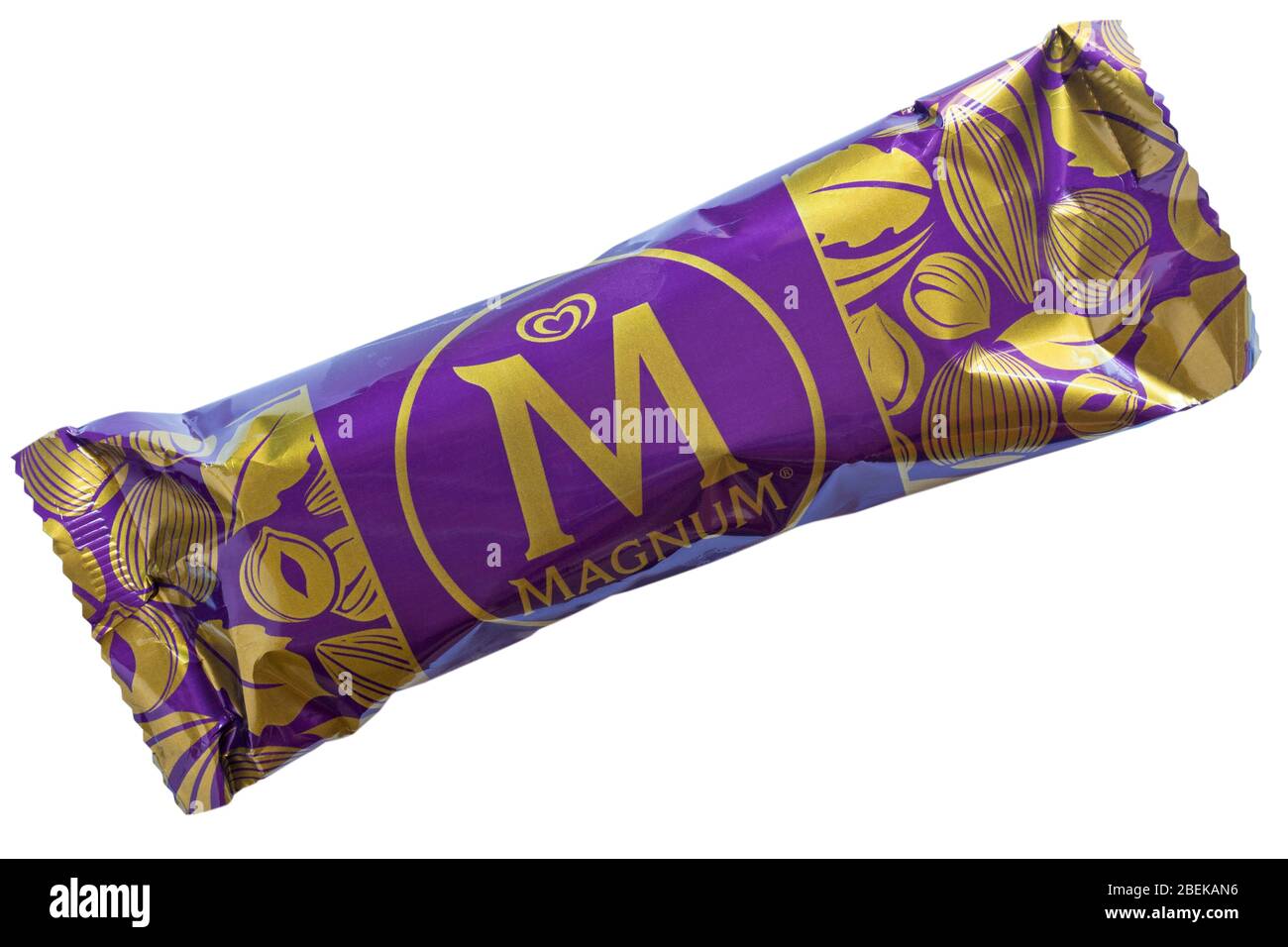 Magnum chocolate & hazelnut praline icecream ice cream isolated on ...