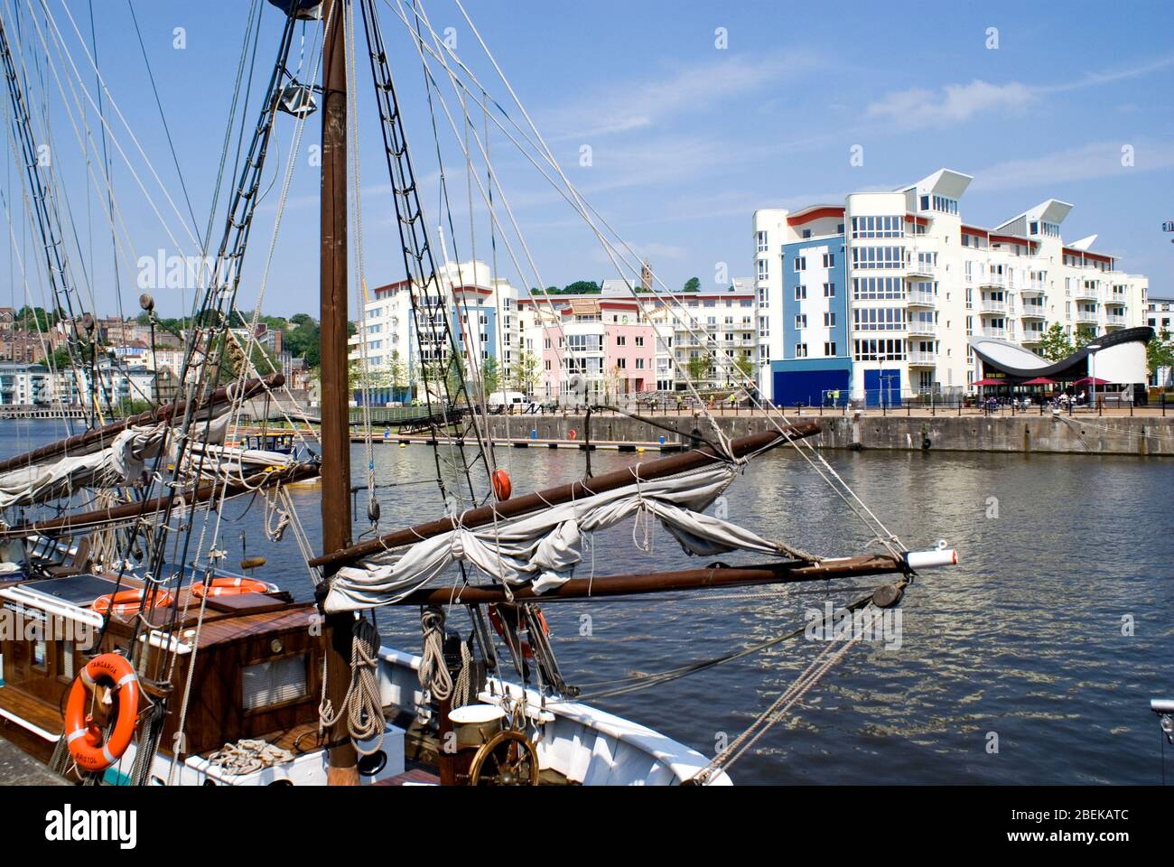 Floating Harbour, Bristol Stock Photo - Alamy