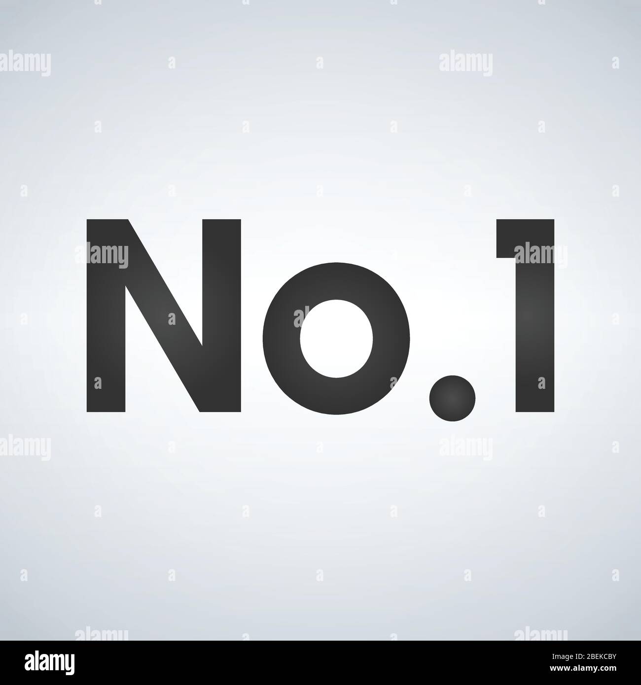 Black number one logo template, vector illustrations isolated on white ...