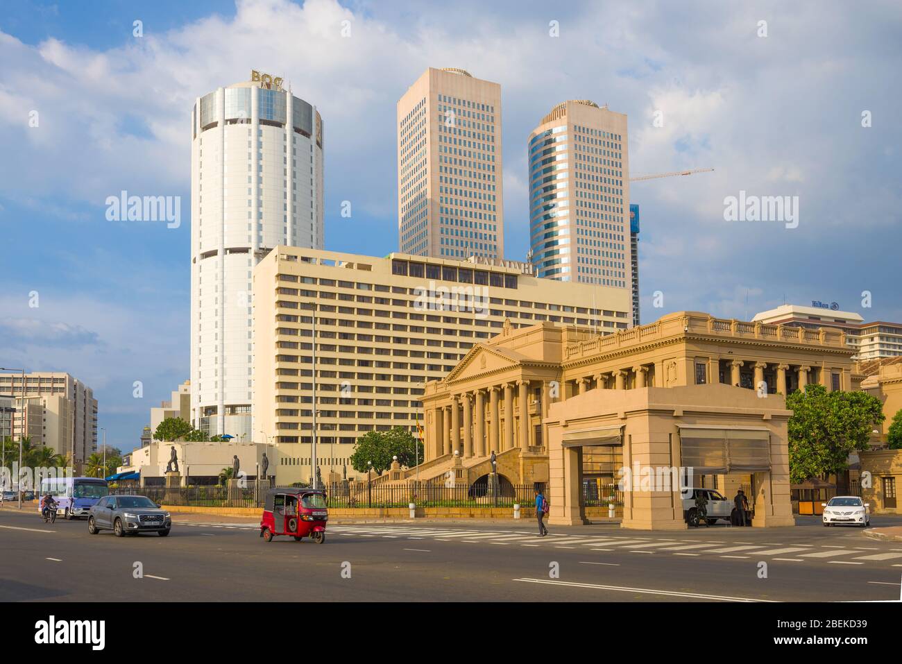 COLOMBO, SRI LANKA - FEBRUARY 21, 2020: The Old Parliament Building ...