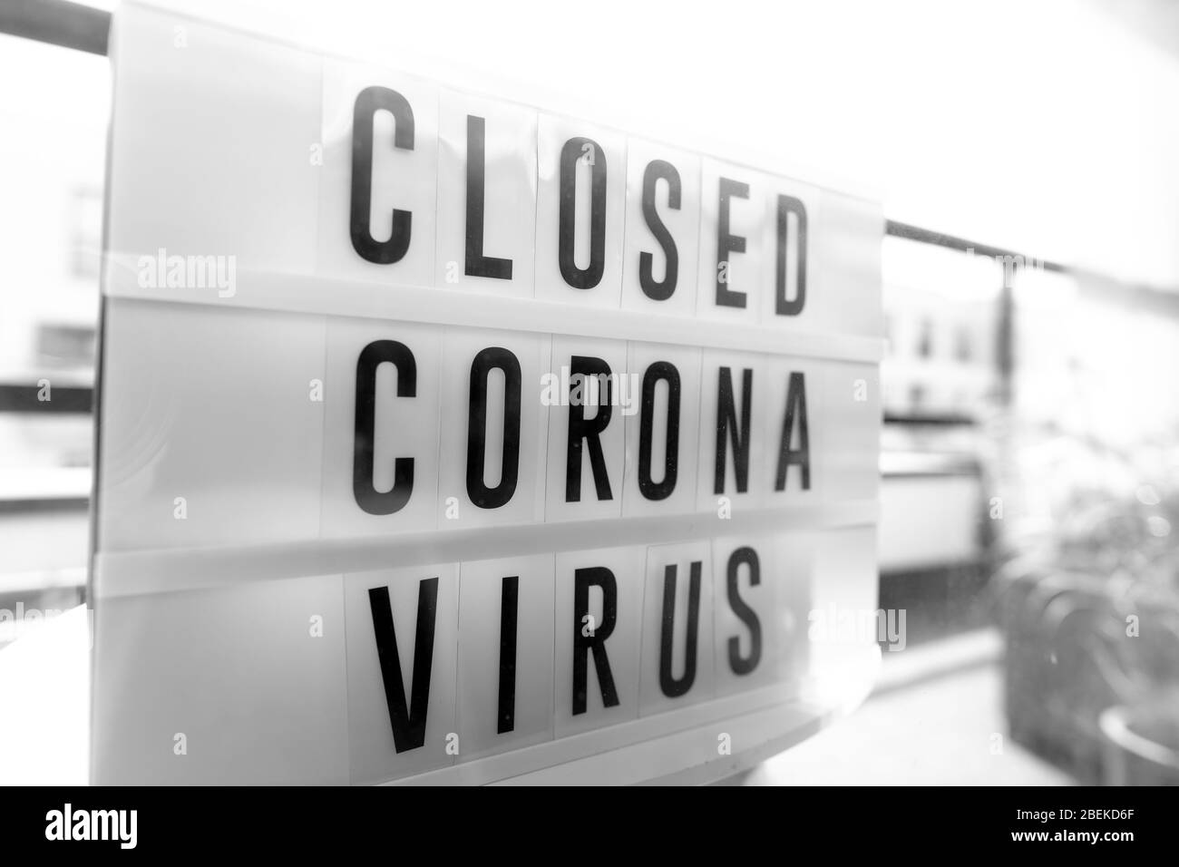 Government shutdown sign Black and White Stock Photos & Images - Alamy