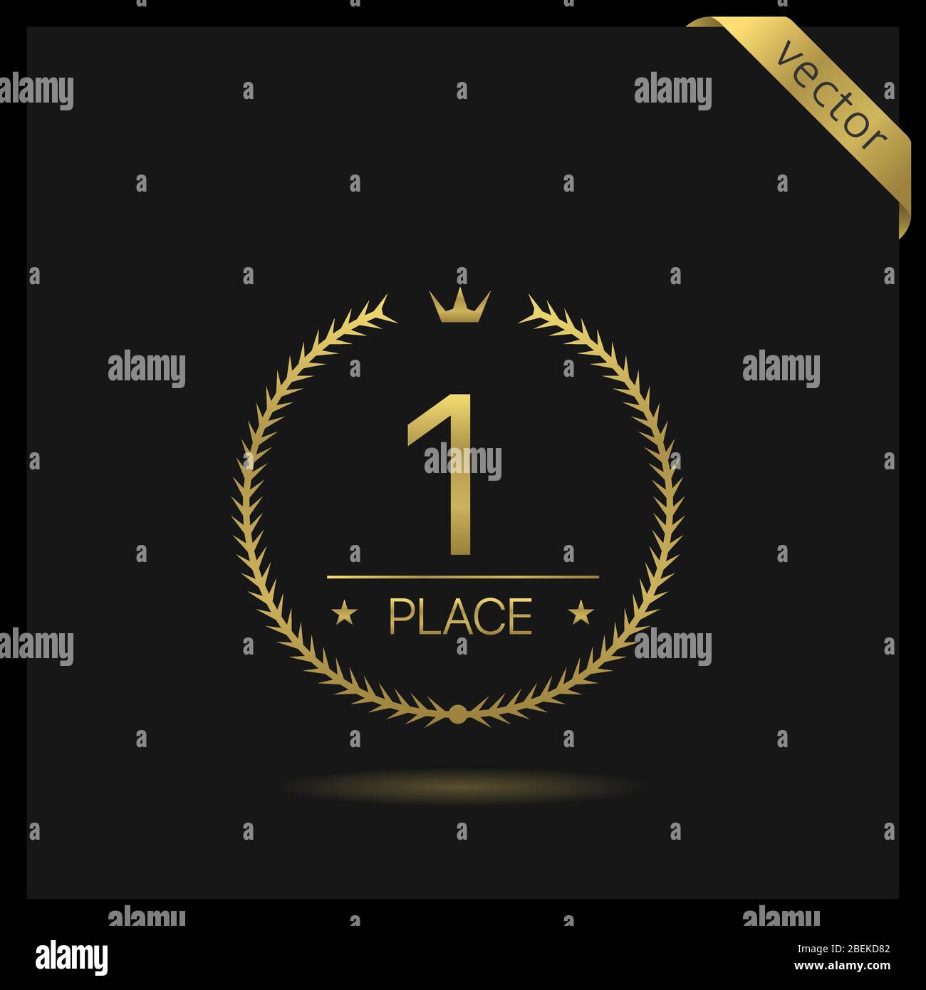 First place icon Stock Vector Image & Art - Alamy