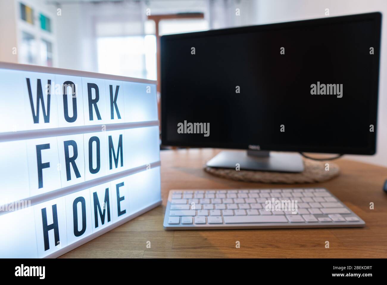 Working from home remote work inspirational social media lightbox ...