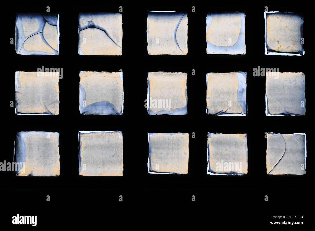 The detail of the translucent glass floor tile Stock Photo - Alamy