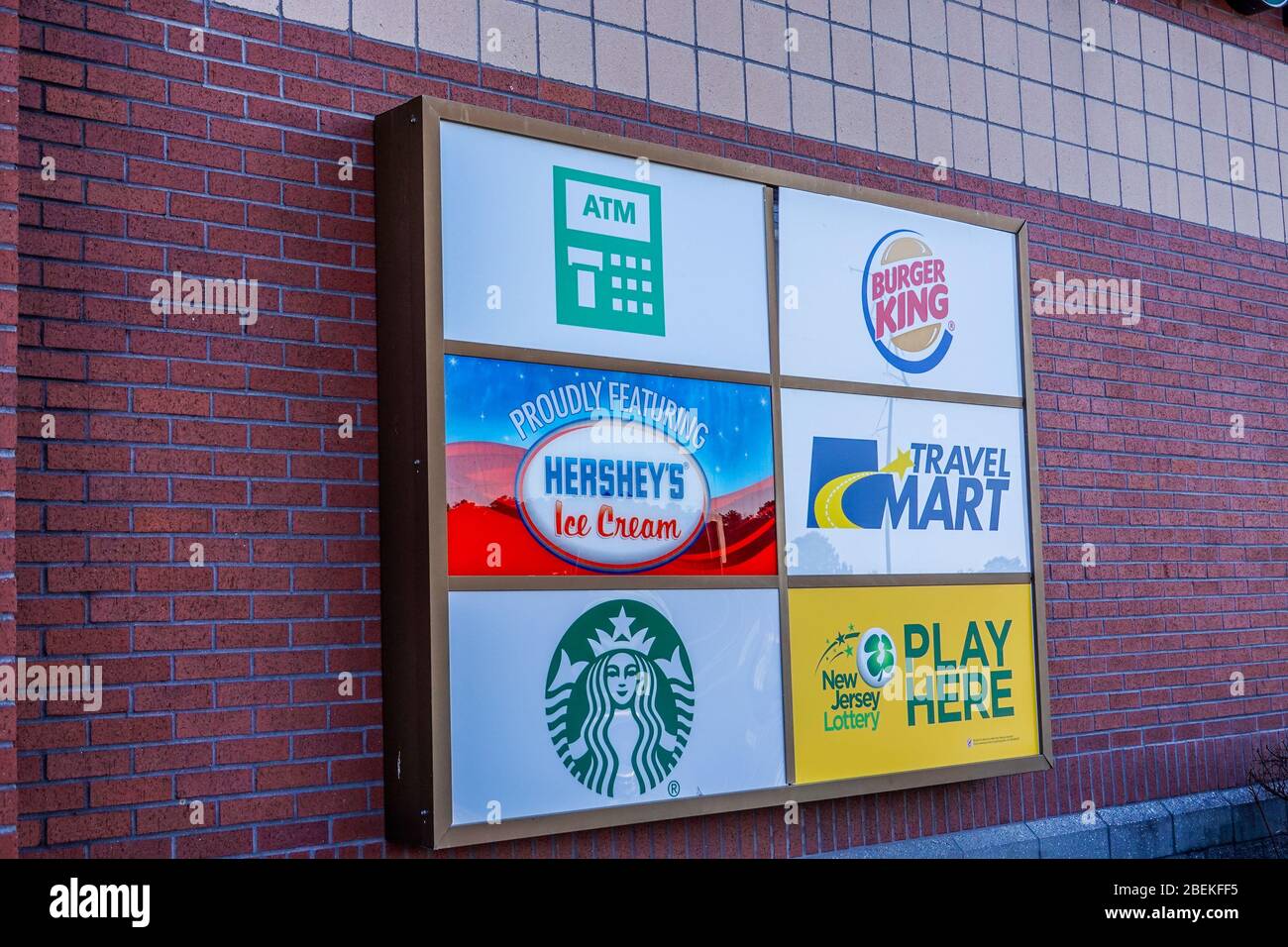 Advertising On Brick Wall High Resolution Stock Photography and Images ...