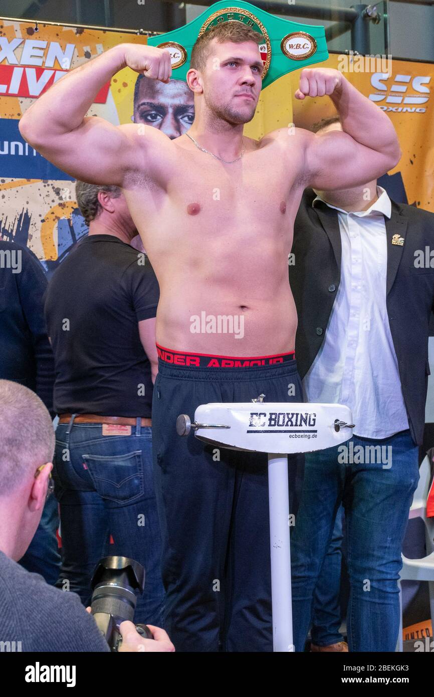 Hamburg, Europa-Passage, 17.01.2020, Tomas Salek, SES Boxing- / EC ...