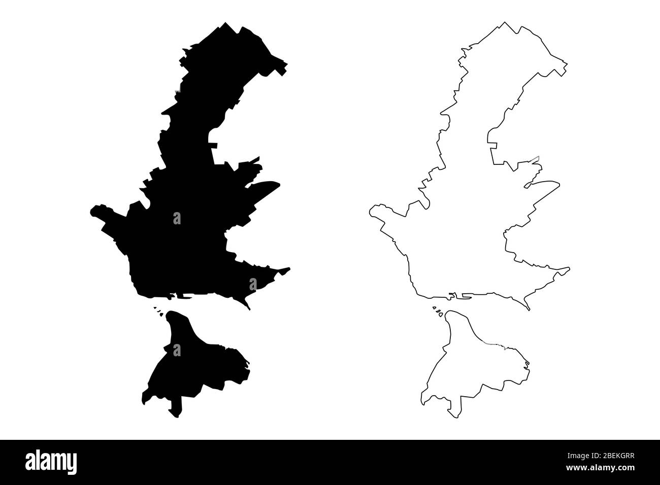 Kremenchuk map Stock Vector Images - Alamy