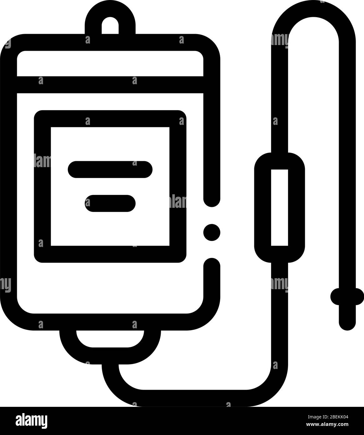 medical dropper icon vector outline illustration Stock Vector Image ...