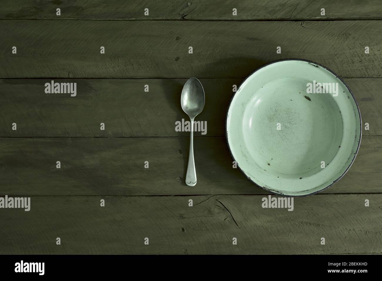 Empty plate hunger hi-res stock photography and images - Alamy