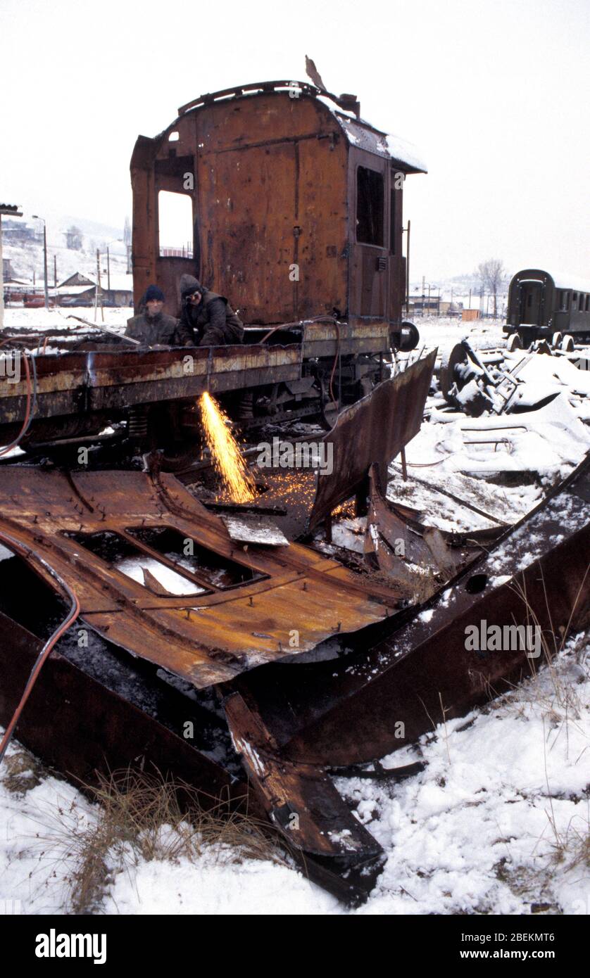War scrap metal hi-res stock photography and images - Alamy