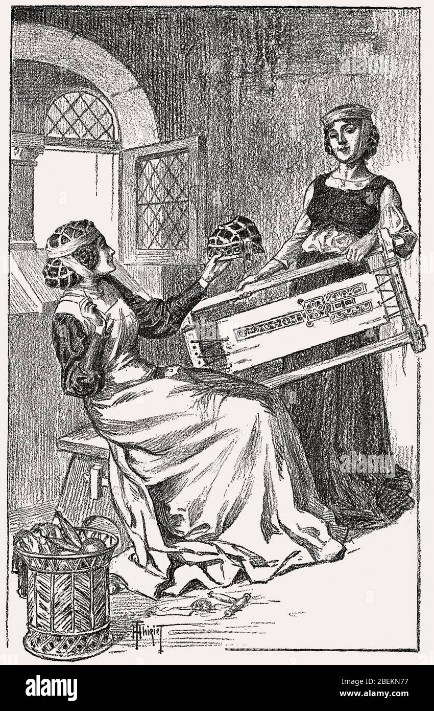 Hand embroidery hi-res stock photography and images - Alamy