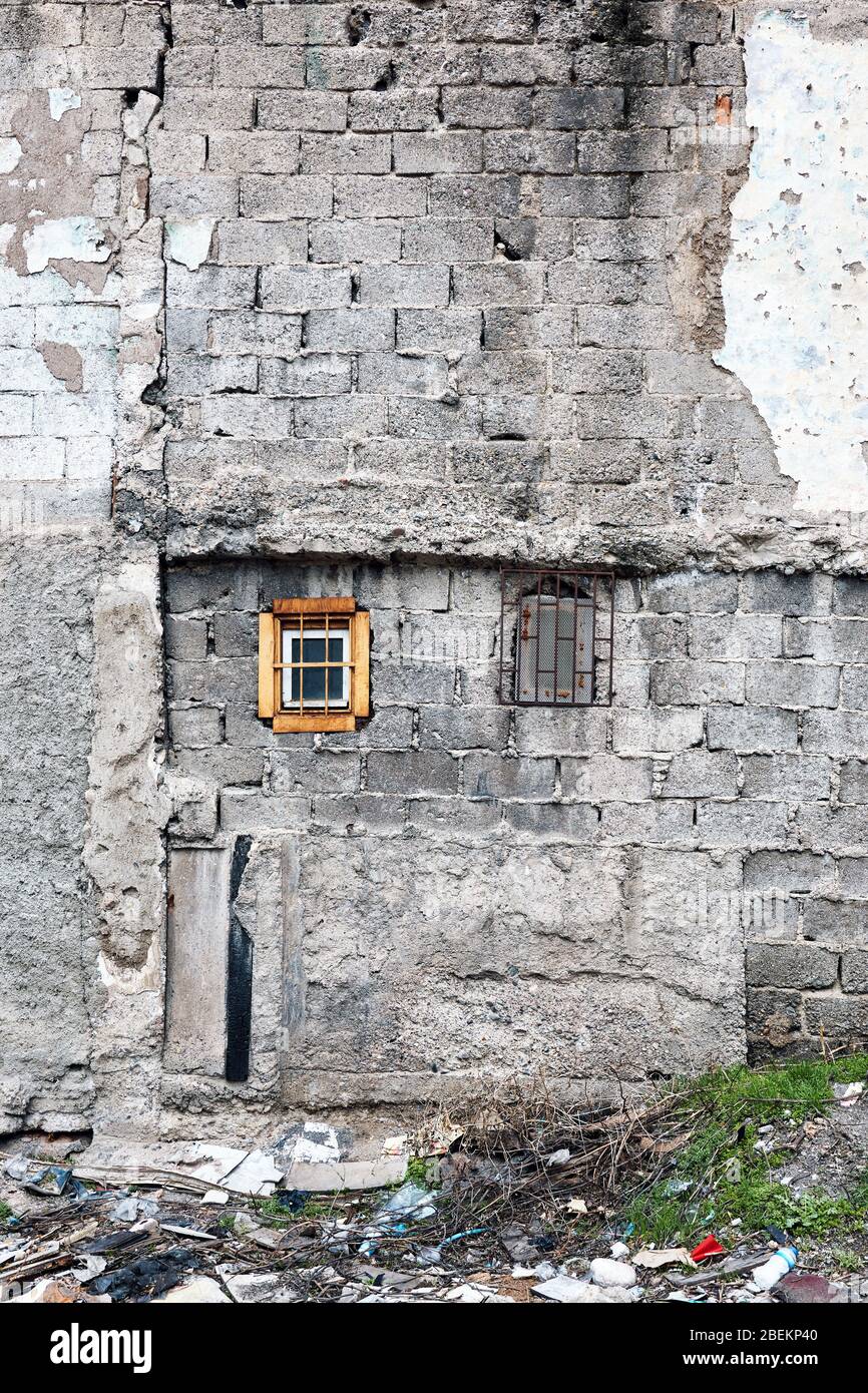 Concrete obsolete stucco building hi-res stock photography and images ...
